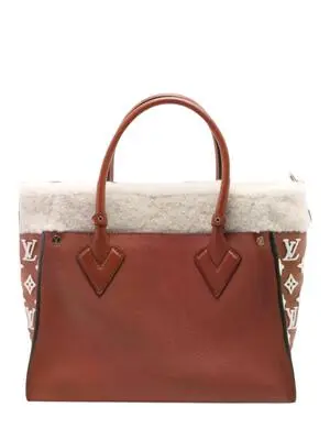 LOUIS VUITTON 2020-2026 Monogram Tuftage On My Side Mm Satchel - Brown