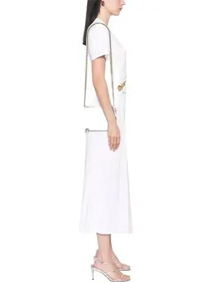 Gucci 2016-2026 Small Guccissima Bee Padlock Crossbody Bag - Black