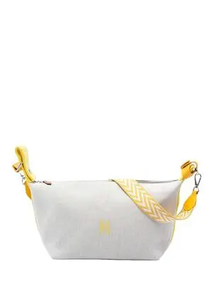Hermès 2021-2026 Toile Bride A Brac Shoulder Bag Grey