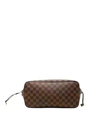 LOUIS VUITTON 2000-2026 Damier Ebene Neverfull Mm Tote Bag