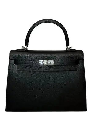 Hermès Kelly Sellier 25 Handbag - Black