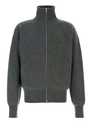 Extreme Cashmere N°319 Cashmere Zip-up Cardigan - Grey