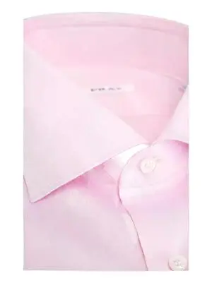 FRAY Riva Spread-collar Cotton Shirt - Pink