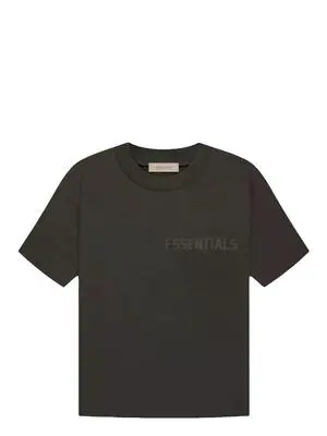 Fear Of God Essentials Logo-print T-shirt - Black