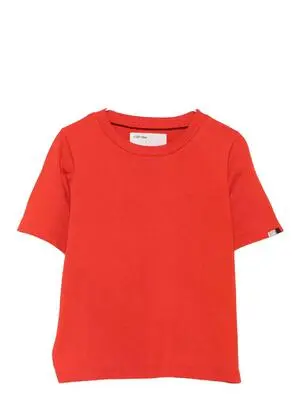 Extreme Cashmere Tina Cropped Short-sleeve T-shirt - Red