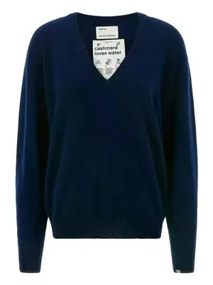 Extreme Cashmere N°492 Ben V-neck Sweater - Blue
