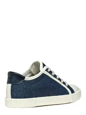 Geox Lace-up Panelled Sneakers - Blue