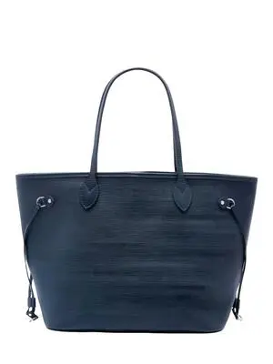 LOUIS VUITTON 2013 Epi Neverfull Mm Tote Bag Blue