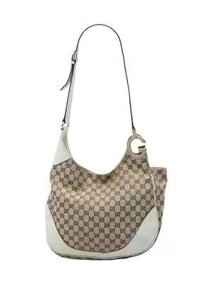 Gucci Gucci GG Canvas Charlotte Crossbody Bag Neutrals