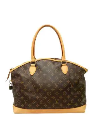 LOUIS VUITTON 2006 Monogram Lockit Horizontal Handbag