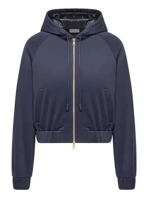 MONCLER Moncler Zip-Up Hooded Cardigan
