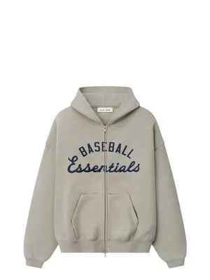 Fear Of God Full Zip Sport Hoodie - Grey