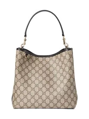 GUCCI Emblem Small Shoulder Bag 'beige'