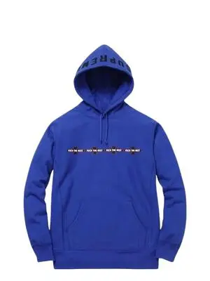 Supreme X Independent Hooded Sweatshirt - Blue