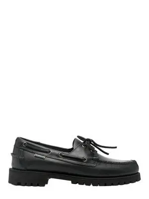 SEBAGO Ranger Waxy Leather Loafers - Black