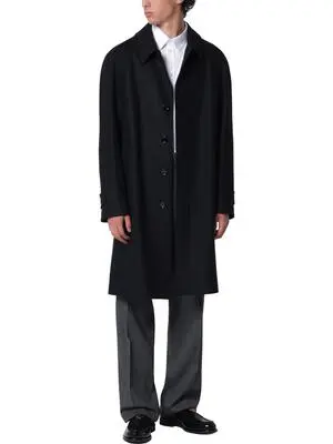 LARDINI Lardini Single-Breasted Wool And Cashmere Coat