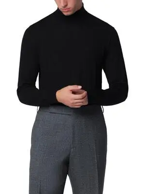 DRUMOHR Wool Turtleneck Sweater - Black