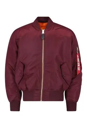 Alpha Industries Ma-1 Flight Bomber Jacket - Red