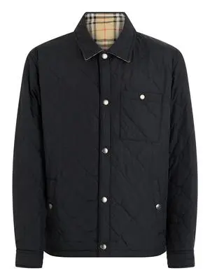 Burberry Reversible Quilted Jacket - Black