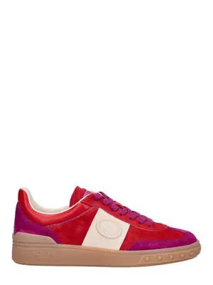 Valentino Garavani Low-top Leather Sneakers - Red