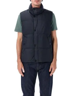 Stone Island Technical Down Puffer Vest - Blu