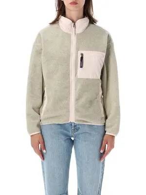 Patagonia Fleece Zip Jacket - Grey Pink