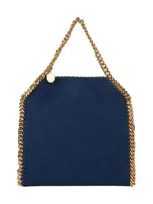 Stella McCartney Falabella Mini Handbag, Rectangular Polyester Shoulder Bag - Blue