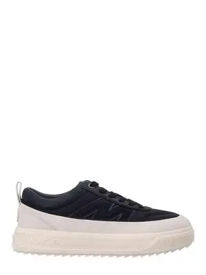 Moncler MONCLER "Altive" Nubuck Suede Trainers Nero