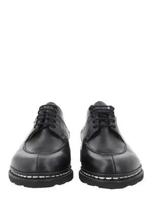 Paraboot Paraboot Leather Derby Shoes Black