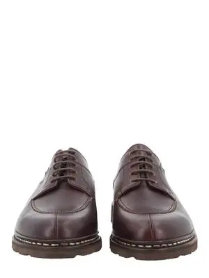 Paraboot Paraboot Leather Derby Shoes Brown