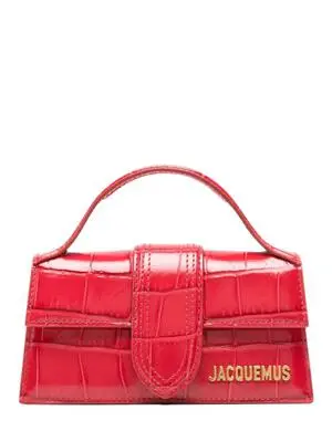 Jacquemus Le Bambino Leather Handbag - Red
