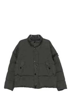 Stone Island Stone Island Nylon Short Down Jacket Grey