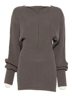 RICK OWENS Rick Owens Wool V-Neck Sweater