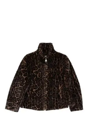 Apparis Brooks Faux Fur Jacket - Multi
