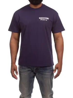 ICECREAM Refrigerator Graphic T-shirt - Eclipse