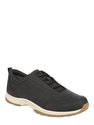 Dr. Scholl'S Ravish Sneaker With Perforated Upper And Cushioned Footbed - Black