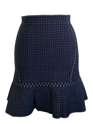 DIANA MOYA ATELIER Sophia Fit & Flare Skirt - Black