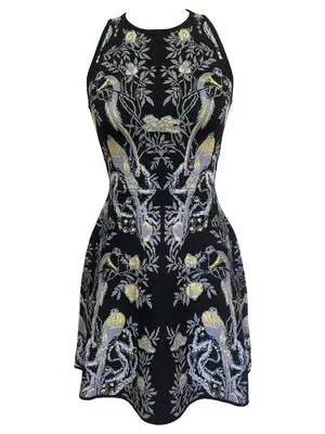 DIANA MOYA ATELIER Kim Fit & Flare Dress - Black