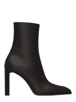 SAINT LAURENT Saint Laurent Venetia Ankle Boots In Smooth Leather