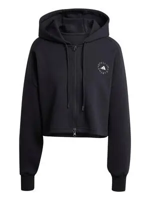 Stella McCartney X Adidas Cropped Hoodie - Black