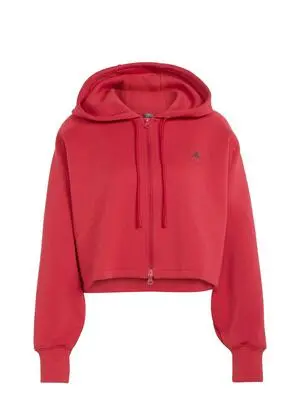 Stella McCartney X Adidas Sportswear Cropped Hoodie - Red
