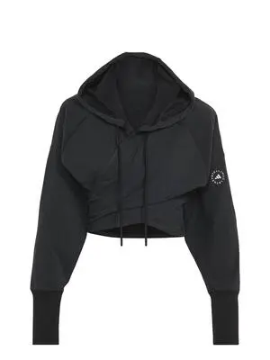 Stella McCartney X Adidas Sportswear Wrap Hoodie - Black