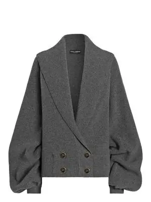 Dolce & Gabbana Dolce & Gabbana Shawl-Collar Cardigan Grey