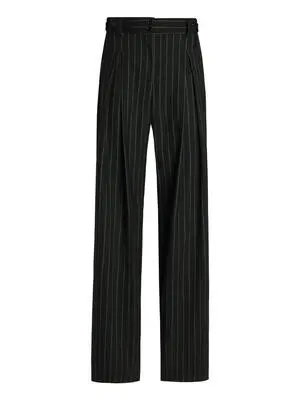 DOLCE & GABBANA Dolce & Gabbana Pinstripe Wool Trousers