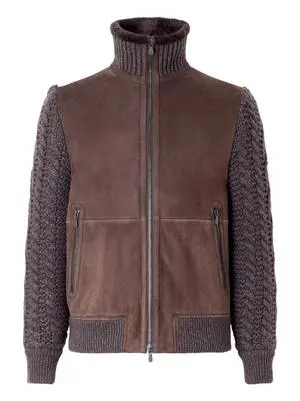 Brunello Cucinelli Shearling Jacket - Brown