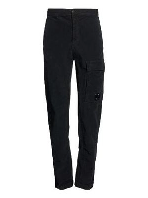 C.P. COMPANY Cotton Elastane Cargo Pants - Black