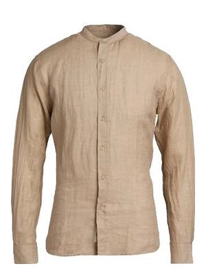 LIU •JO MAN Shirt Size Linen - Beige