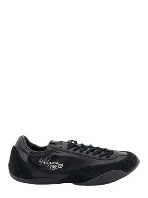ADIDAS Y-3 Tokyo" Leather Sneakers - Black