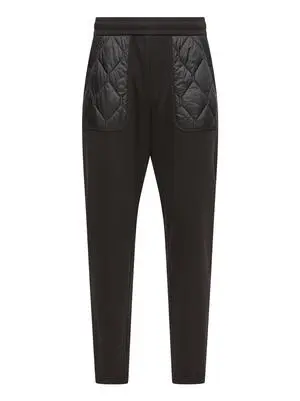 Moncler Quilted Pocket Joggers - Black