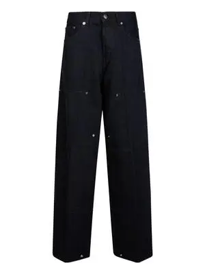 HAIKURE Snow Legacy Wide-leg Jeans - Black